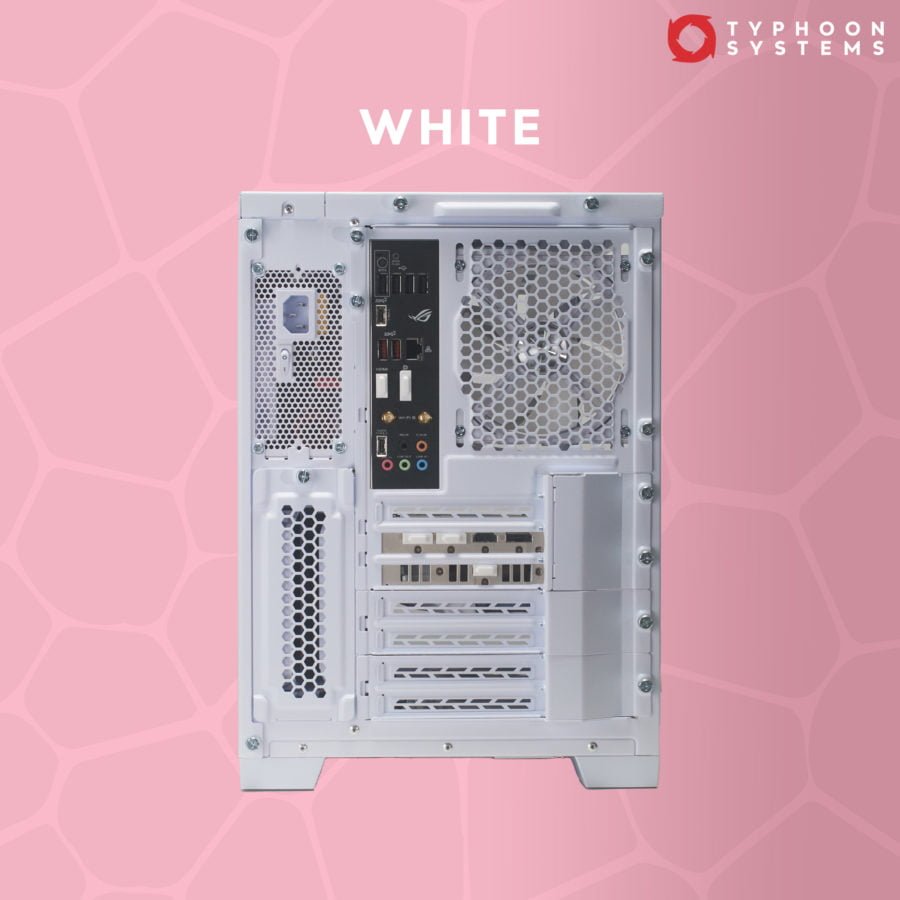 White Gaming PC - Typhoon Systems